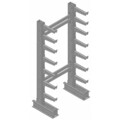 Zoro Select Starter Cantilever Rack, 1 Side, 10 ft. H 7J808 | Zoro