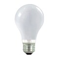 Excel Bulb, Halogen, 43W, A19, Medium Base, Type A, 4PK S2448 | Zoro