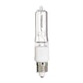 Satco 75W T4 Halogen Light Bulb - Mini Candelabra Base - Clear Finish ...