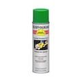 Rust-Oleum Inverted Striping Paint, 20 oz, Safety Green, Solvent -Based ...
