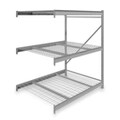 Tennsco Add-On Bulk Storage Rack, 48 in D, 60 in W, 3 Shelves 6940 | Zoro