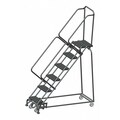 Ballymore 93" H Steel Rolling Ladder, 6 Steps, 450 lb. Load Capacity WA ...
