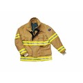 Fire-Dex Turnout Coat, Red/Silver, L, PBI/Matrix TCCJPBISAXR32LG | Zoro