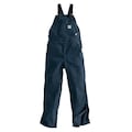 Carhartt Bib Overall, Dark Navy, 40x34in, 16 cal/cm2 101627-410 40 34 ...