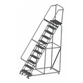 Ballymore 143" H Steel Slope Lockstep Rolling Ladder, 11 Steps, 450 lb ...
