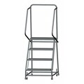 Ballymore 68" H Steel Rolling Ladder, 4 Steps, 450 lb. Load Capacity ...