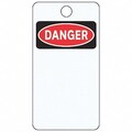 Electromark Danger Tag, 5-3/4 x 3 In, Vinyl, Met, PK25 5012V | Zoro