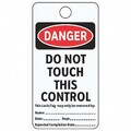 Electromark Danger Tag, 5-3/4 x 3 In, Vinyl, PK25 5034V2 | Zoro