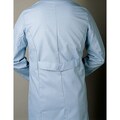 Lab Safety Supply Lab Coat, Blue, Female, L 8VN21 | Zoro