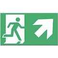 Addlight Directional Exit Sign, No Text, 4-1/2" W, 8" H, Aluminum ...