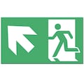 Addlight Directional Exit Sign, No Text, 4-1/2" W, 8" H, Aluminum ...