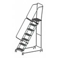 Ballymore 103" H Steel Rolling Ladder, 7 Steps, 450 lb. Load Capacity ...