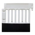 Zoro Select Crowd/Traffic Control Barricade, White CSP-SW40-W-ADA35B | Zoro