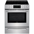 Frigidaire Electric Range, Silver, 36 3/8" H FCFE3083AS | Zoro