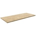 Zoro Select Workbench Top, Butcher Block, 72x30, Radius 800XE8 | Zoro