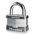 Master Lock Padlock, Keyed Alike, Standard Shackle, Rectangular Steel ...