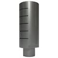 Speedaire Silencer Muffler, 3/8 In FNPT, 1 In Hex 1EJW9 | Zoro