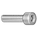 Zoro Select #10-32 Mil Spec Socket Head Cap Screw, Passivated Steel, 7/ ...