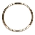 Zoro Select Split Key Ring, 1 1/2 in Ring Size, 25 PK 1F100 | Zoro
