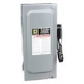 Square D Fusible Safety Switch, Heavy Duty, 240V AC, 2PST, 60 A, NEMA 1 ...