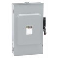 Square D Nonfusible Safety Switch, Heavy Duty, 600V AC, 3PST, 200 A ...