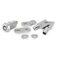 American Lock Standard Keyed Cam Lock, Key Different A8118R | Zoro