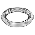 Zoro Select Panel Nut, 1/8-27, Hex, Steel, Zinc, PK2 Z0180 | Zoro