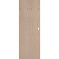 Ceco Security Door, Left-Hand, 80" H, 36" W, 1-3/4" Thick, Red Oak ...