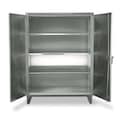 Strong Hold 12 ga. ga. Stainless Steel Storage Cabinet, 36 in W, 66 in ...