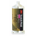 3M Epoxy Adhesive, DP110 Series, Cartridge, 1:1 Mix Ratio, 20 min ...