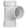 Zoro Select PVC Sanitary Tee, Hub, 2 in Pipe Size 1WJP4 | Zoro