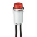 Ideal Raised Indicator Light, 250VAC/DC, Red 778111 | Zoro