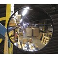 Vision Metalizers Outdoor Convex Mirror, 18 Dia, Acrylic SROC1800 | Zoro