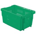 Orbis Stack and Nest Bin, High Density Polyethylene, White AF2014-11 ...