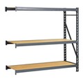 Edsal Add-On Bulk Storage Rack, 24 in D, 96 in W, 3 Shelves ERP962496A ...