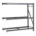 Edsal Add-On Bulk Storage Rack, 24 in D, 96 in W, 3 Shelves ERU962472A ...