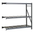 Edsal Add-On Bulk Storage Rack, 24 in D, 72 in W, 3 Shelves ERS722496A ...
