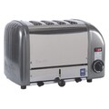 Cadco 13-1/2" 4-Slot Gray Toaster CTW-4M | Zoro