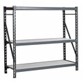 Edsal Starter Bulk Storage Rack, 24" D, 96" W, 3 Shelves ERL962496S | Zoro