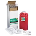 Stericycle Sharps Mailback System, 3 Gal., Screw Lid 3G1V4 | Zoro