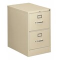 Hon 2 Drawer File Cabinet, Putty, Legal H312C.P.L | Zoro