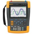 Fluke Handheld Oscilloscope, 100 MHz, 2 Channels, 153mm Full Color LCD ...