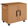 Knaack Jobsite Mobile Workbench, 40-3/4" W x 25" D x 37-1/2" H, Tan 44 ...