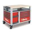 Beta Supertank Trolley 10 Drawer, Red 028000303 | Zoro