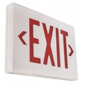 Dual-Lite Exit Sign, 3.8W, Red, 1 or 2, 5 yr. Wrnty LXURWE | Zoro
