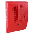 Edwards Signaling Wall Speaker Strobe, Red, Fire, 70V EG4RF-S7 | Zoro