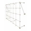 Talboys Lab Frame Kit, Stainless Steel 48x72 In 916200 | Zoro