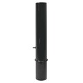 Calpipe Security Bollards Bollard, Removable, 12", Carbon Steel, Black ...