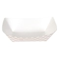 Dixie Dixie, Plaid Food Tray, Red, 1/2lb., PK250 RP50 | Zoro
