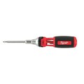 Milwaukee Tool Phillips, Slotted, Square Bit 6", Drive Size: 1/4" , Num ...